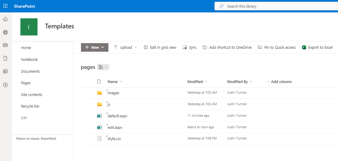 Installing Template Library for SharePoint | Automate Office Work